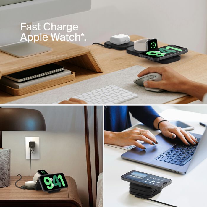 Belkin Qi2 15w 3-1 Travel Pad – iShop Guatemala